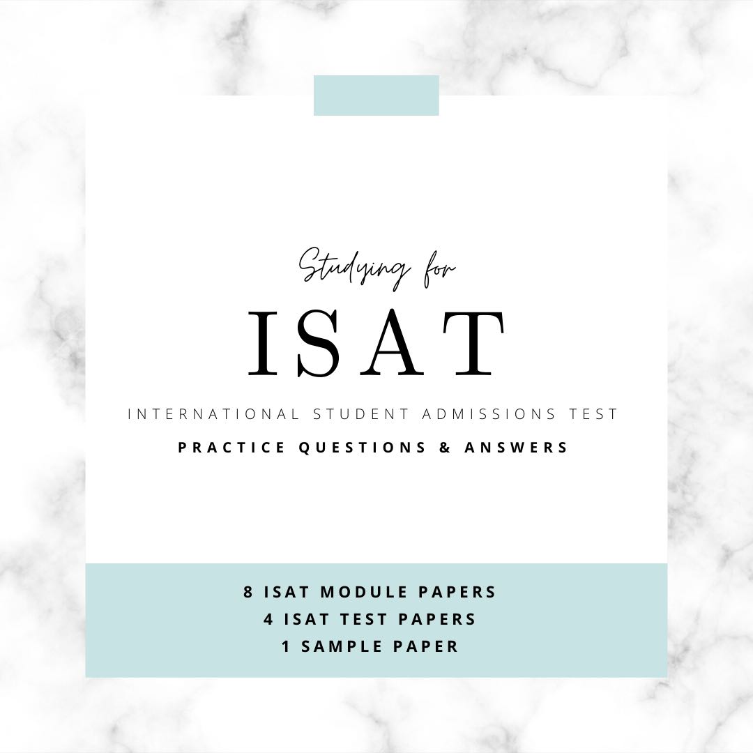 ISAT practice resources, Hobbies & Toys, Books & Magazines, Assessment ...