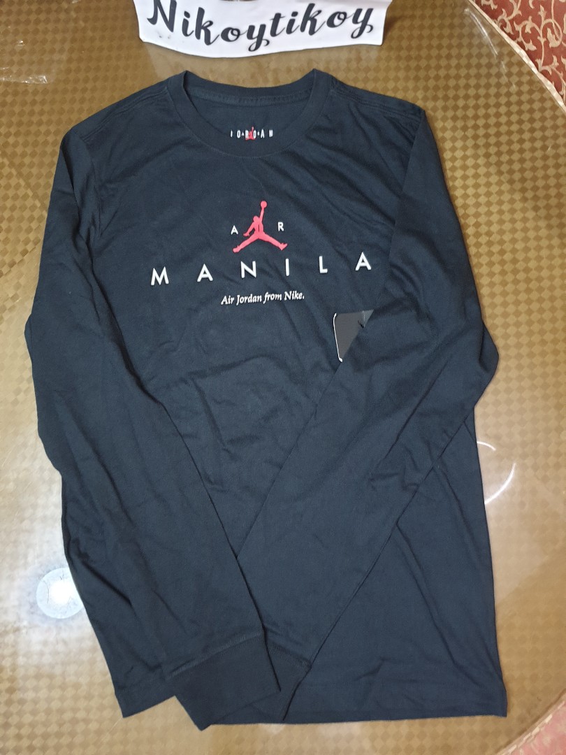 Jordan manila ls, Men's Fashion, Activewear on Carousell