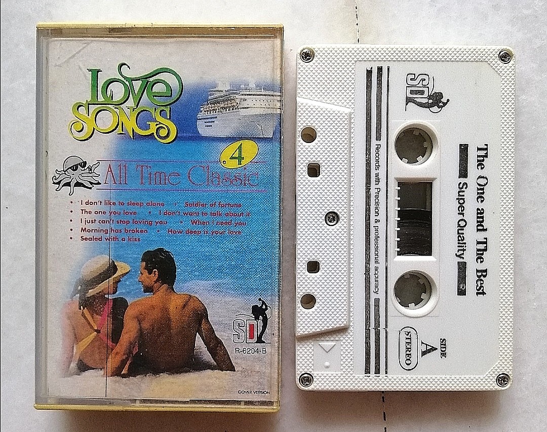 KASET - LOVE SONGS "ALL TIME CLASSIC 4" (1990), Hobbies & Toys, Music & Media, CDs & DVDs on ...