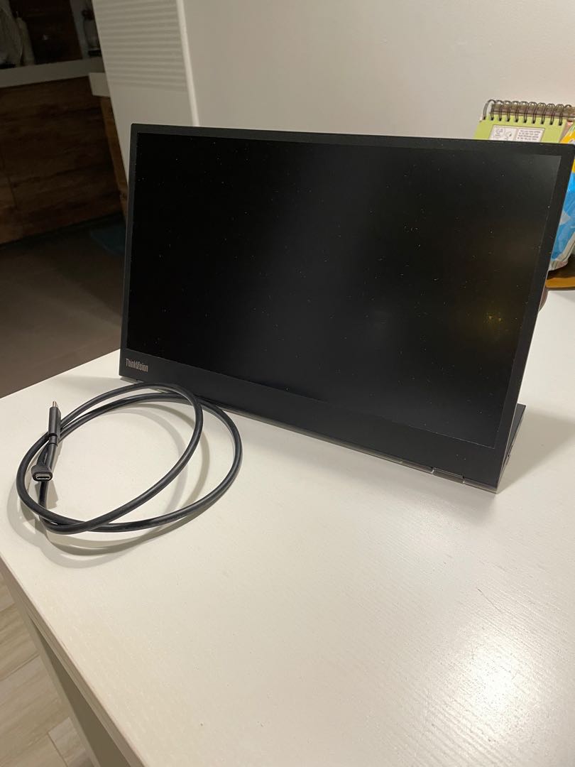 Lenovo Thinkvision M14, Computers & Tech, Parts & Accessories, Monitor ...