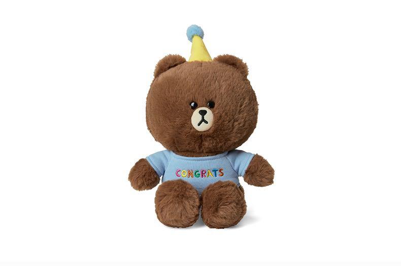 Line friends 10th anniversary limited edition plushies, Hobbies & Toys ...