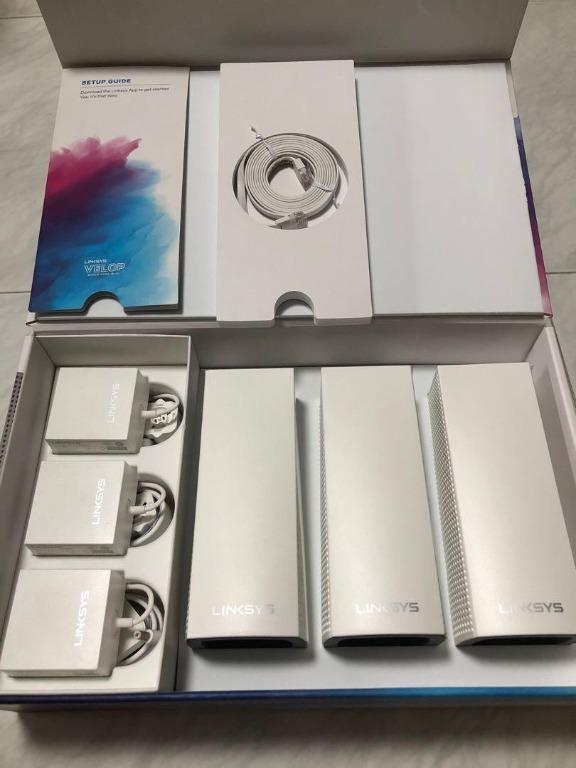 Linksys Velop Wifi Mesh AC6600, Computers & Tech, Parts & Accessories, Networking on Carousell