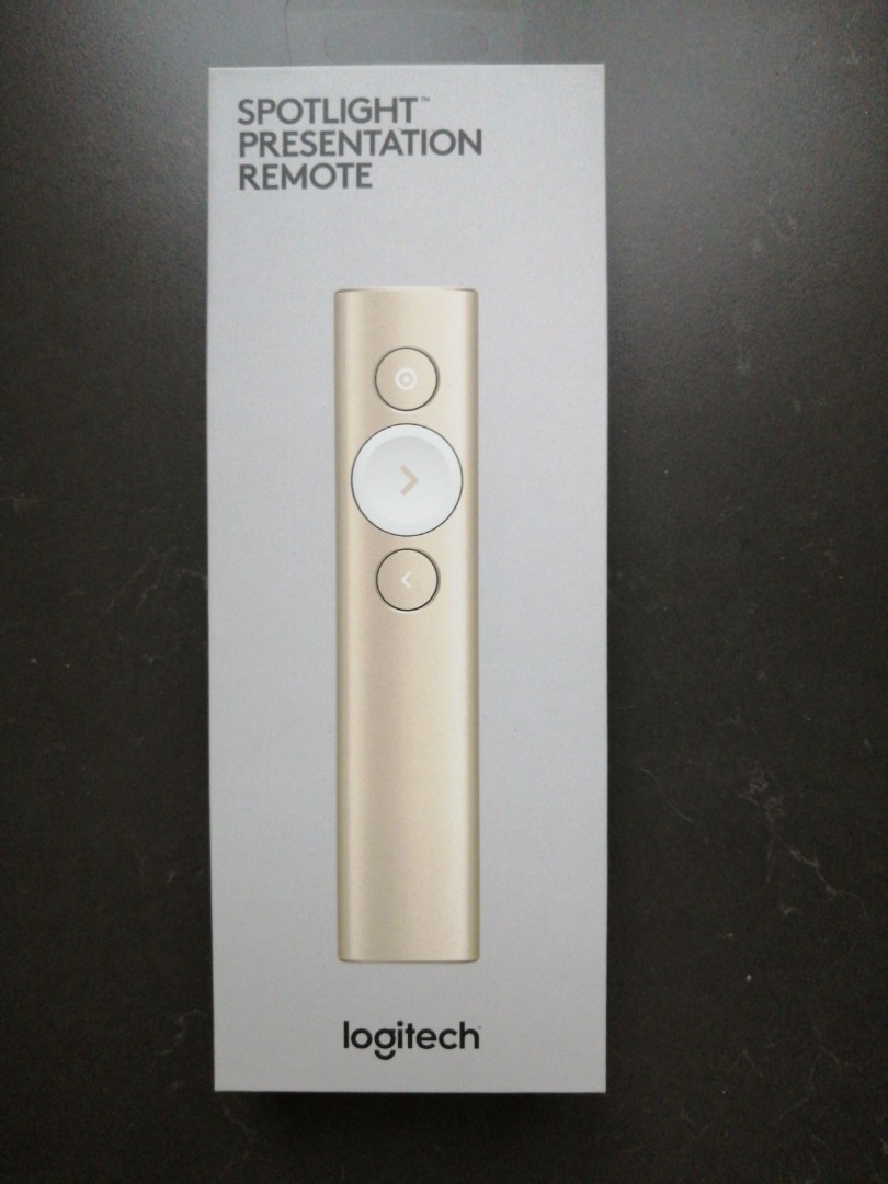 Logitech spotlight presentation remote, Computers & Tech, Parts ...