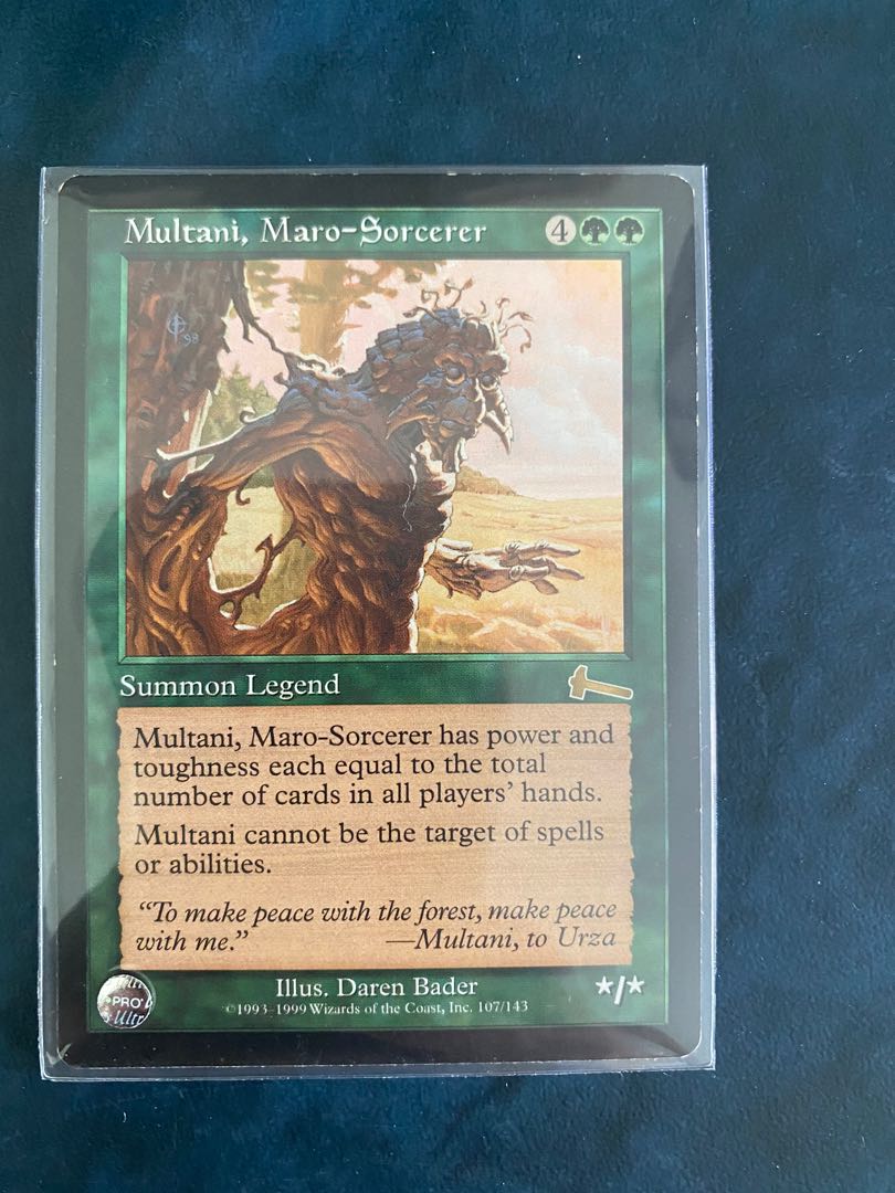 Magic the gathering : Multani, Maro-Sorcerer, Hobbies & Toys, Toys ...