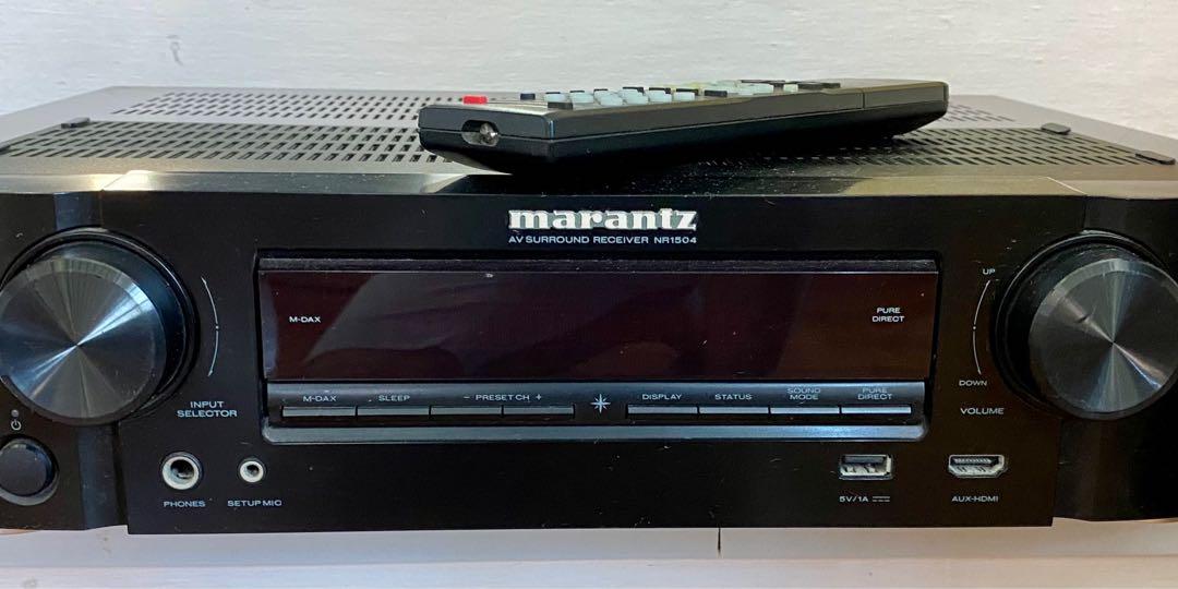 MARANTZ NR1504 AV RECEIVERS, Audio, Soundbars, Speakers & Amplifiers on Carousell