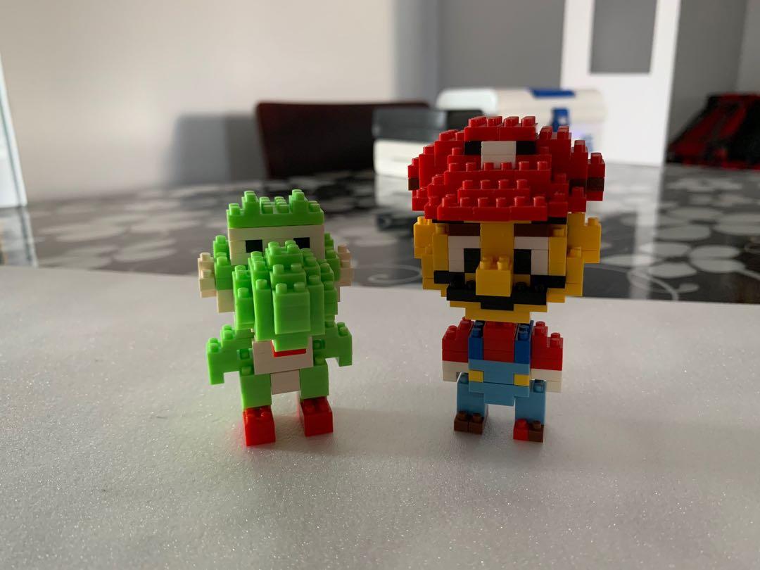 Hc Magic Blocks Big Size Yoshi Mini Bricks Mario Micro