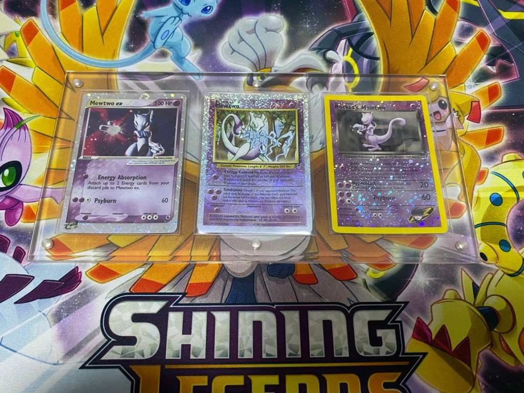 Mewtwo EX, Legendary Collection RH Mewtwo, Rocket Winner Mewtwo Pokemon ...