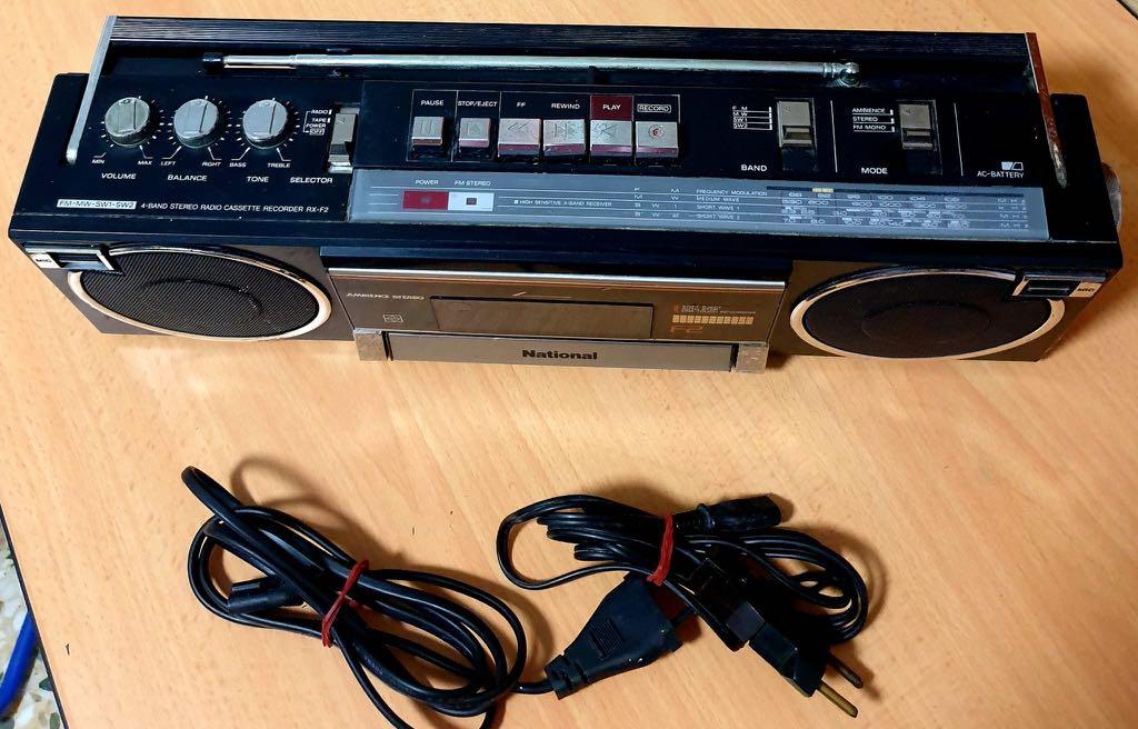National RX-F2F Radio Set, Hobbies & Toys, Memorabilia & Collectibles ...