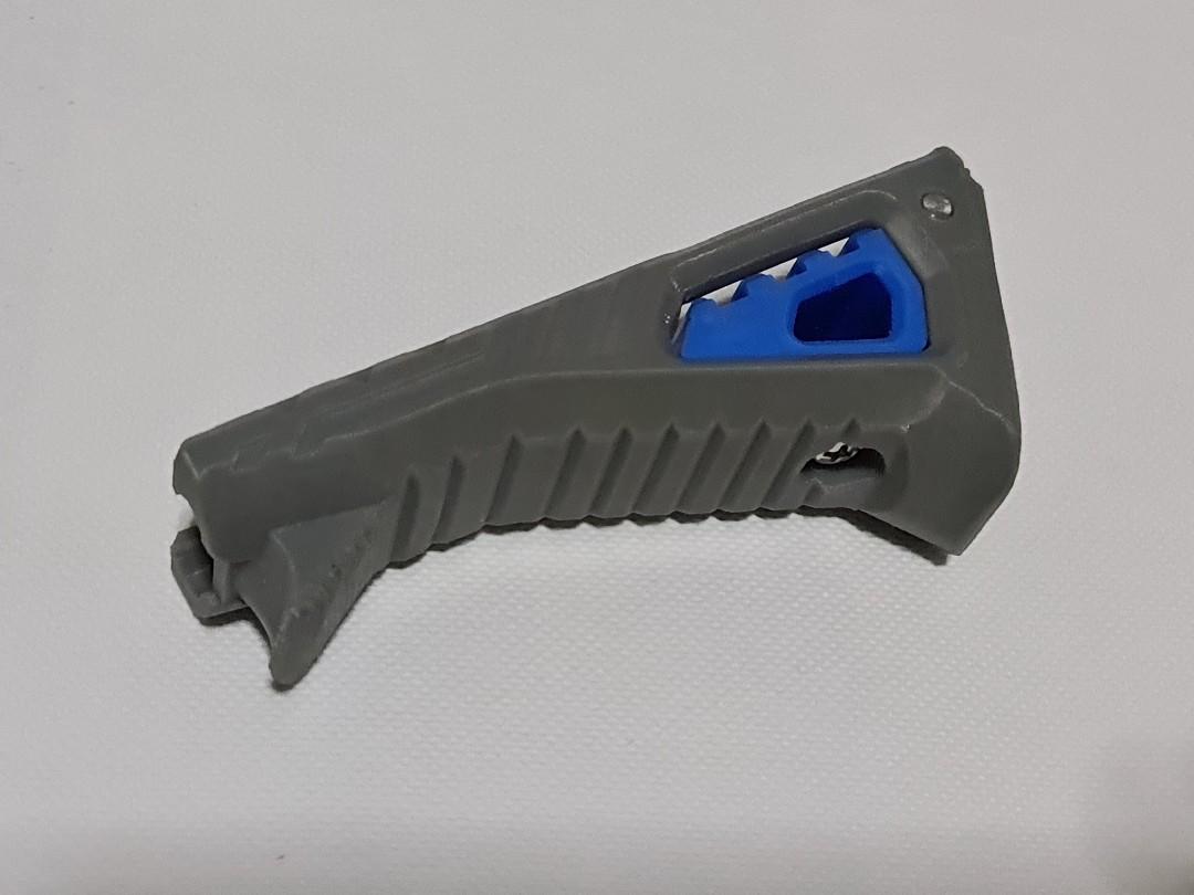 NERF 3D printed AFG with index rest, Hobbies & Toys, Toys & Games on ...