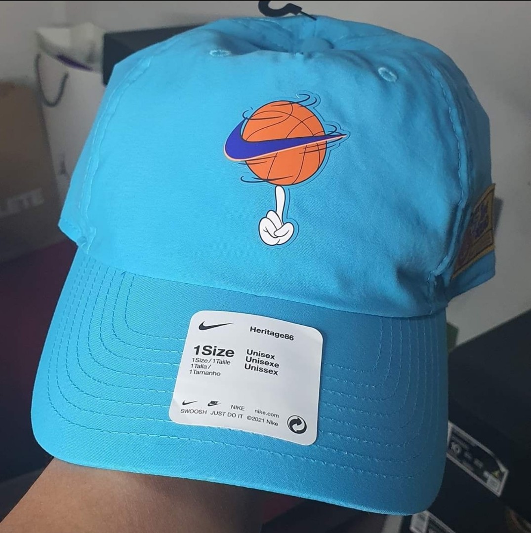 Nike Space Jam Cap Heritage 86, Men's Fashion, Watches & Accessories ...