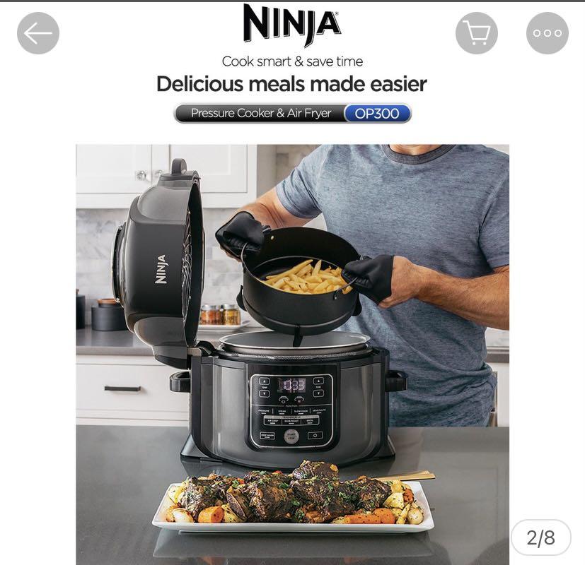 Ninja OP300 Foodi Multi Cooker Black, TV & Home Appliances, Kitchen Appliances, Cookers on Carousell