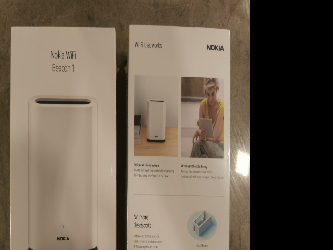 Nokia beacon 1 WiFi mesh, Mobile Phones & Gadgets, Other Gadgets on ...