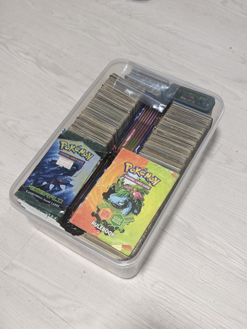 Old box of Pokemon cards, Hobbies & Toys, Toys & Games on Carousell