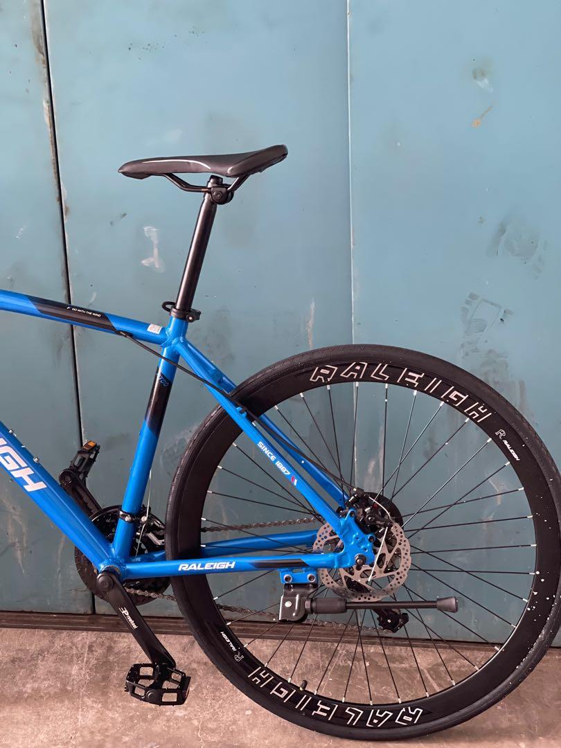 [Sold] Upgraded Raleigh r700 Wind Sapphire Metallic Blue Roadbike ...