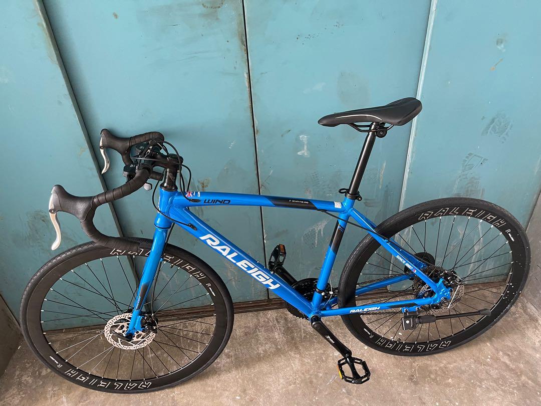 [Sold] Upgraded Raleigh r700 Wind Sapphire Metallic Blue Roadbike ...