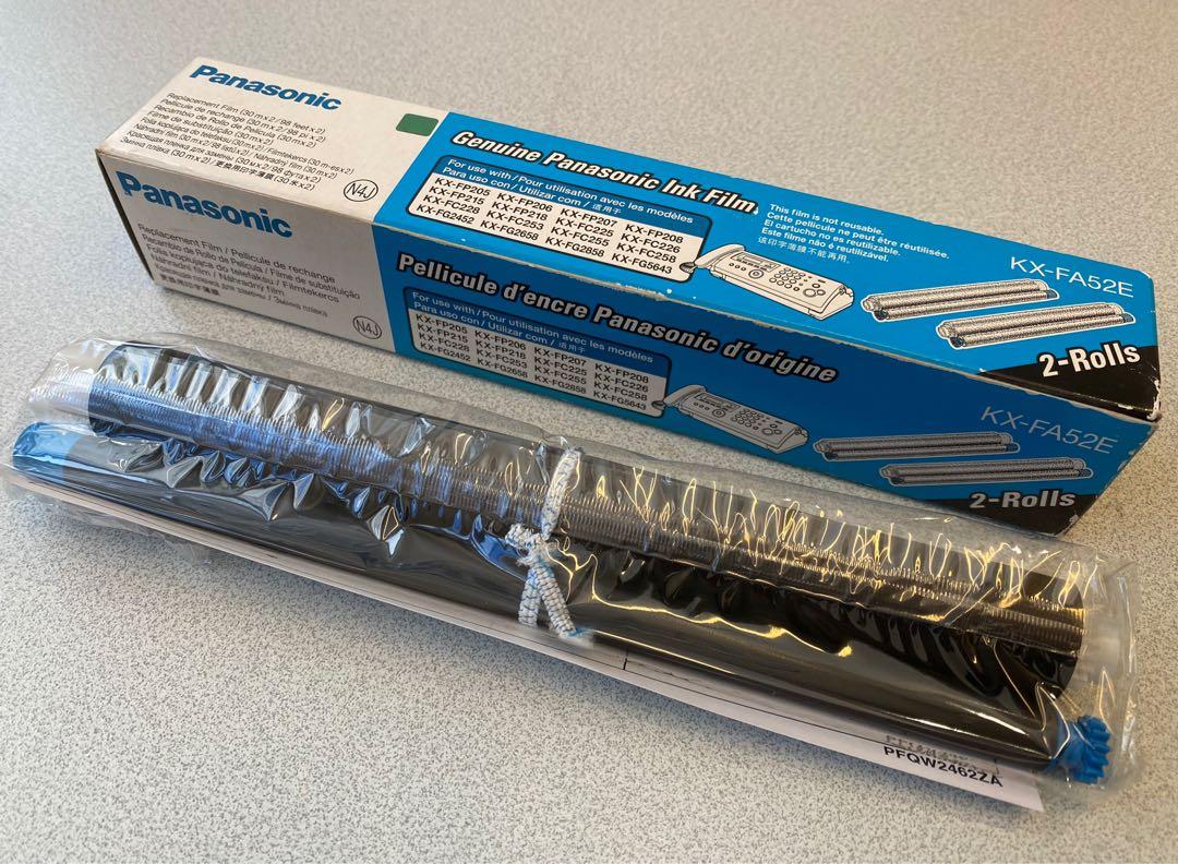 Panasonic fax machine paper roll 傳真機紙卷, 興趣及遊戲, 手作＆自家設計, 其他 - Carousell
