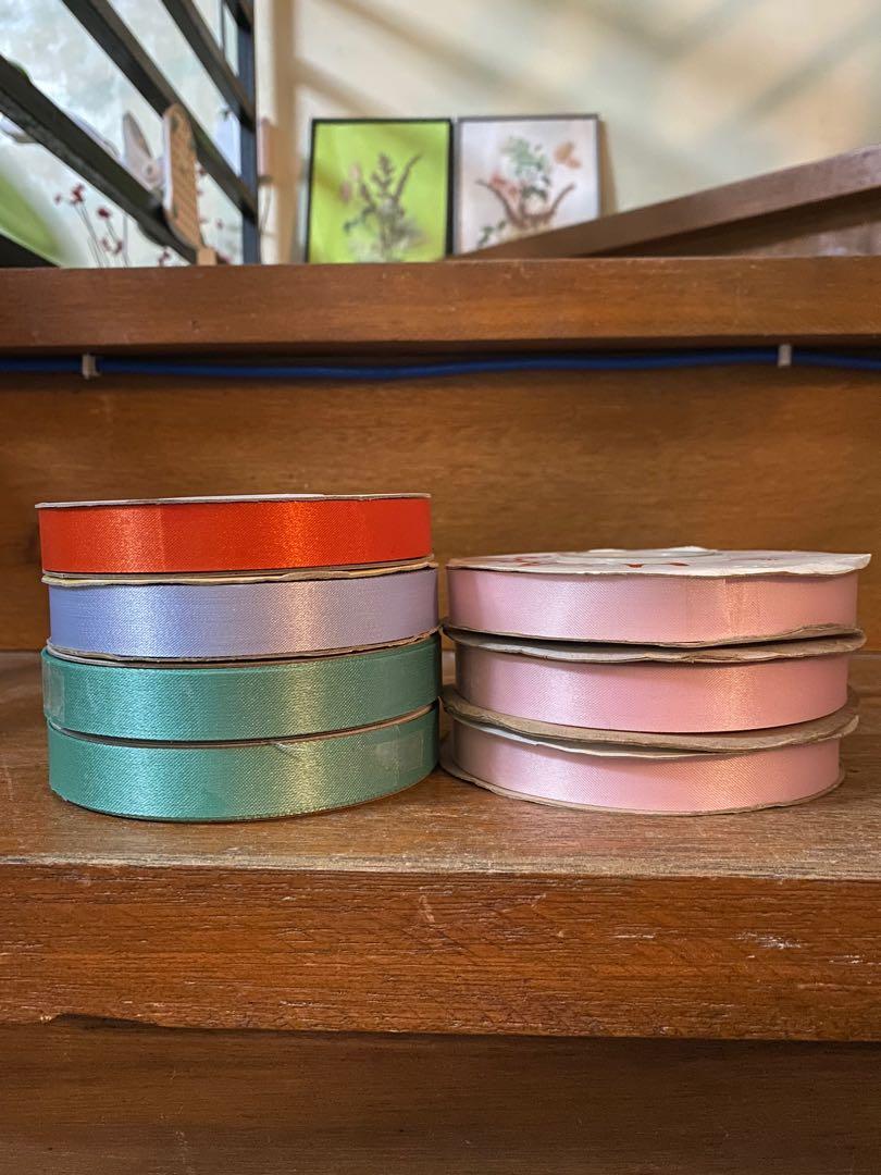 Plain Ribbon Cut Edge Satin, Hobbies & Toys, Stationary & Craft, Craft ...