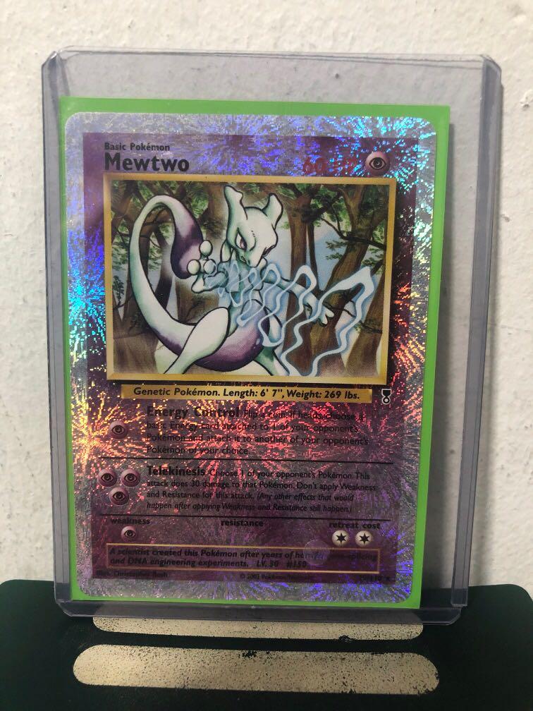 Pokemon Card Legendary Collection Mewtwo Reverse Holo, Hobbies & Toys ...