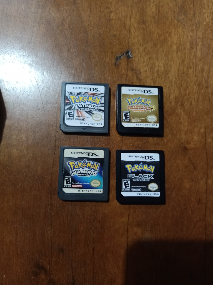 Pokemon Ds games, Video Gaming, Video Games, Nintendo on Carousell