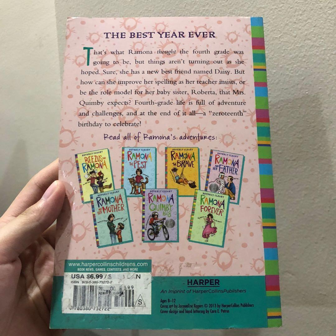 Ramona’s World BOOK by Beverly Cleary, Hobbies & Toys, Books ...