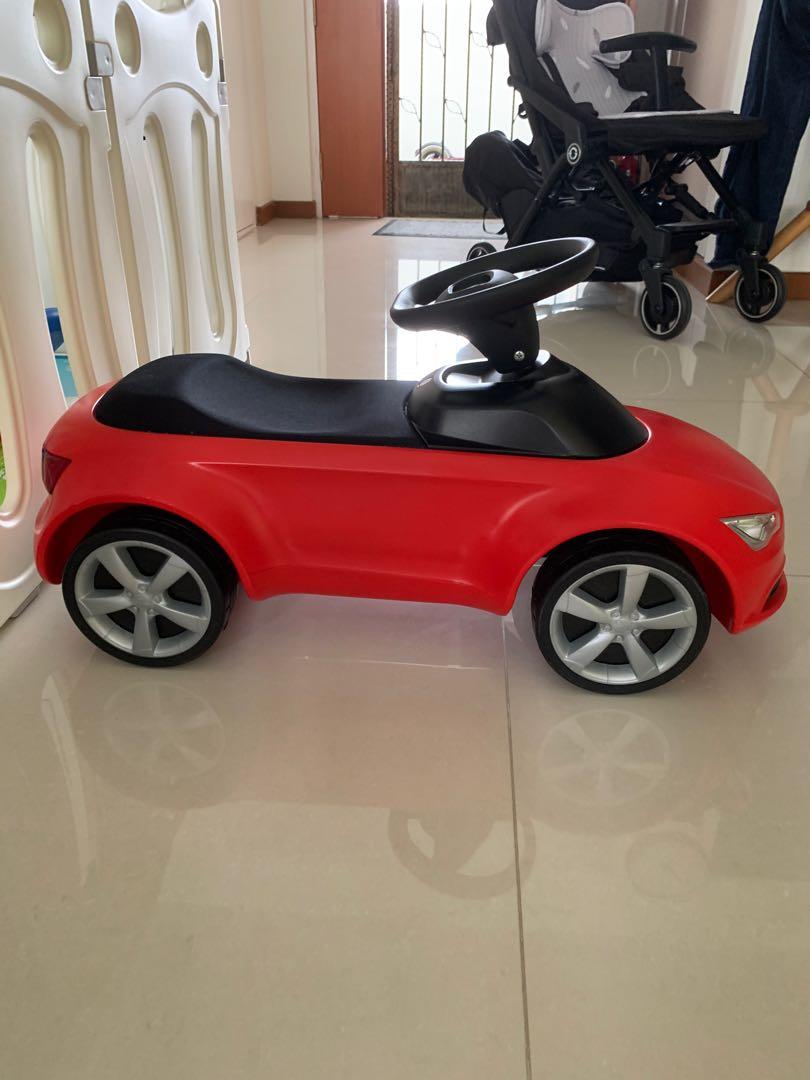 Punggol Bukit Batok Like New Red Audi Toy Car for Kids and Toddlers ...