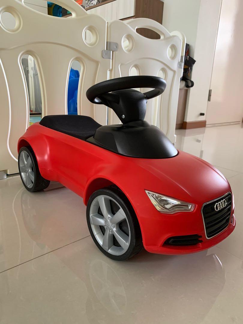 Punggol Bukit Batok Like New Red Audi Toy Car for Kids and Toddlers ...