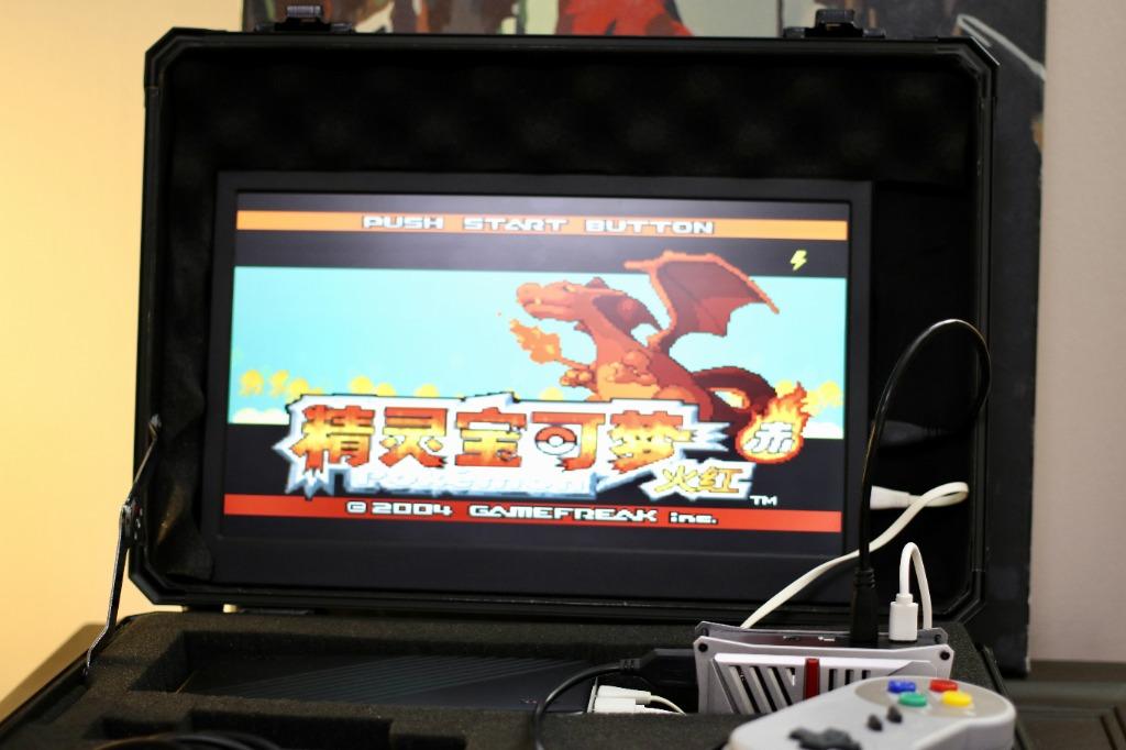 Retro Game console Briefcase Box with Raspberry Pi4 4GB, Computers ...