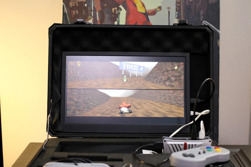 Retro Game console Briefcase Box with Raspberry Pi4 4GB, Computers ...