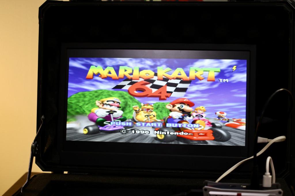 Retro Game console Briefcase Box with Raspberry Pi4 4GB, Computers ...