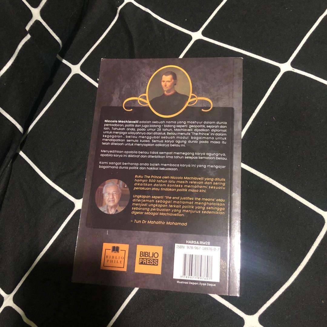 Sang Penguasa [The Prince] : Edisi Bahasa Melayu - Niccolo Machiavelli ...