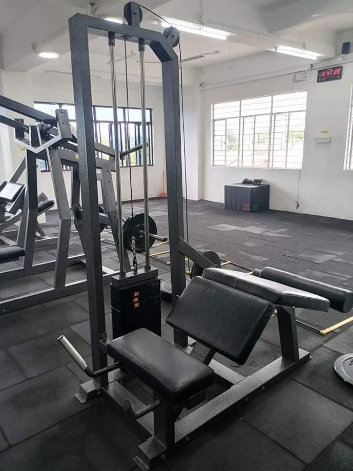 Selectorized Hamstring Curl, Sports Equipment, Exercise & Fitness ...