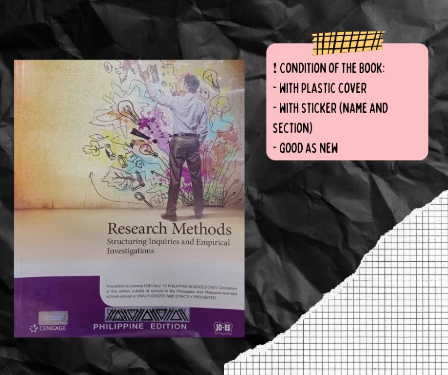 Senior High School Book - Research Methods: Structuring Inquiries and ...