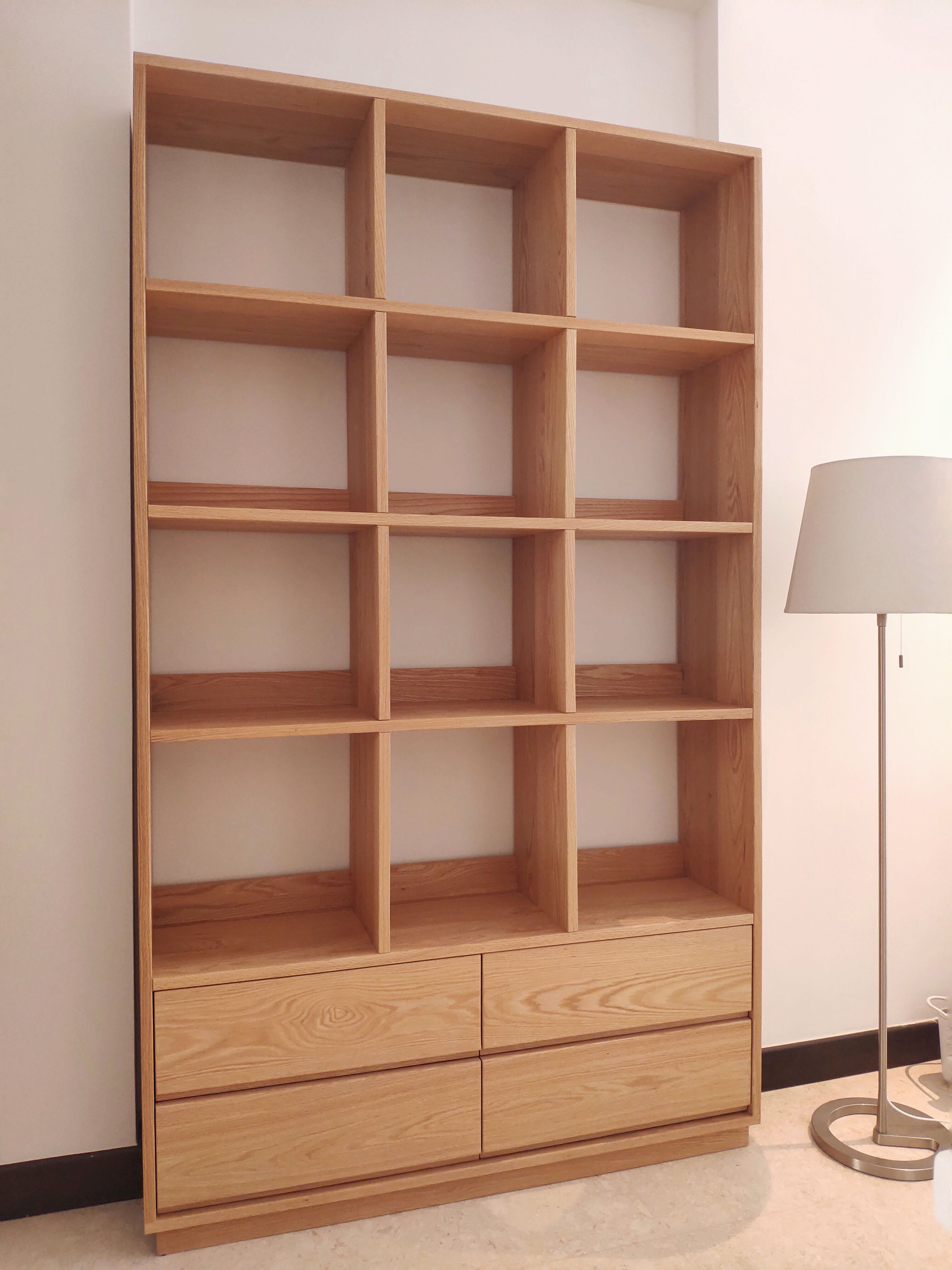 Solid oak shelf display & storage cabinet FREE DELIVERY , Furniture ...