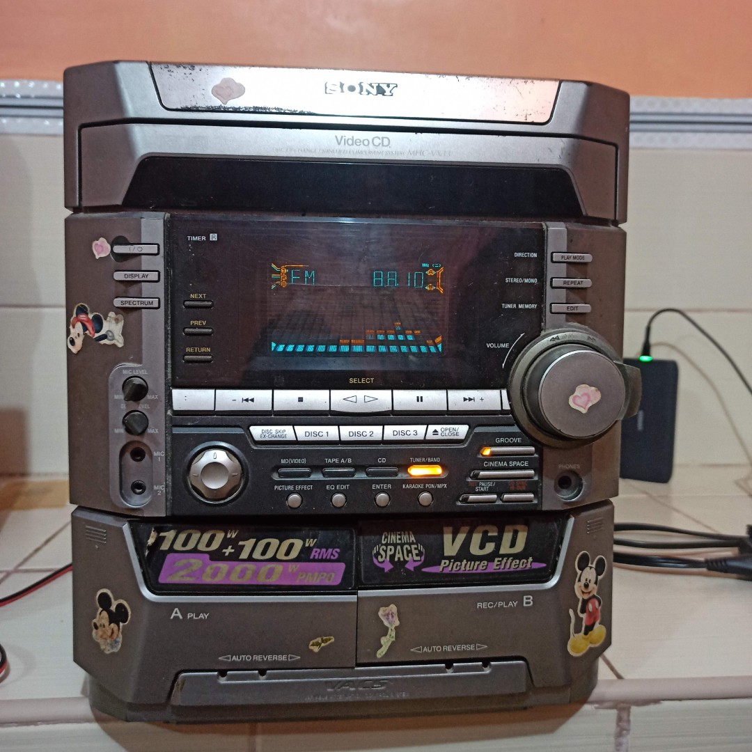 Sony Mini Hi-Fi Component System (MHC-VX33), Audio, Soundbars, Speakers ...