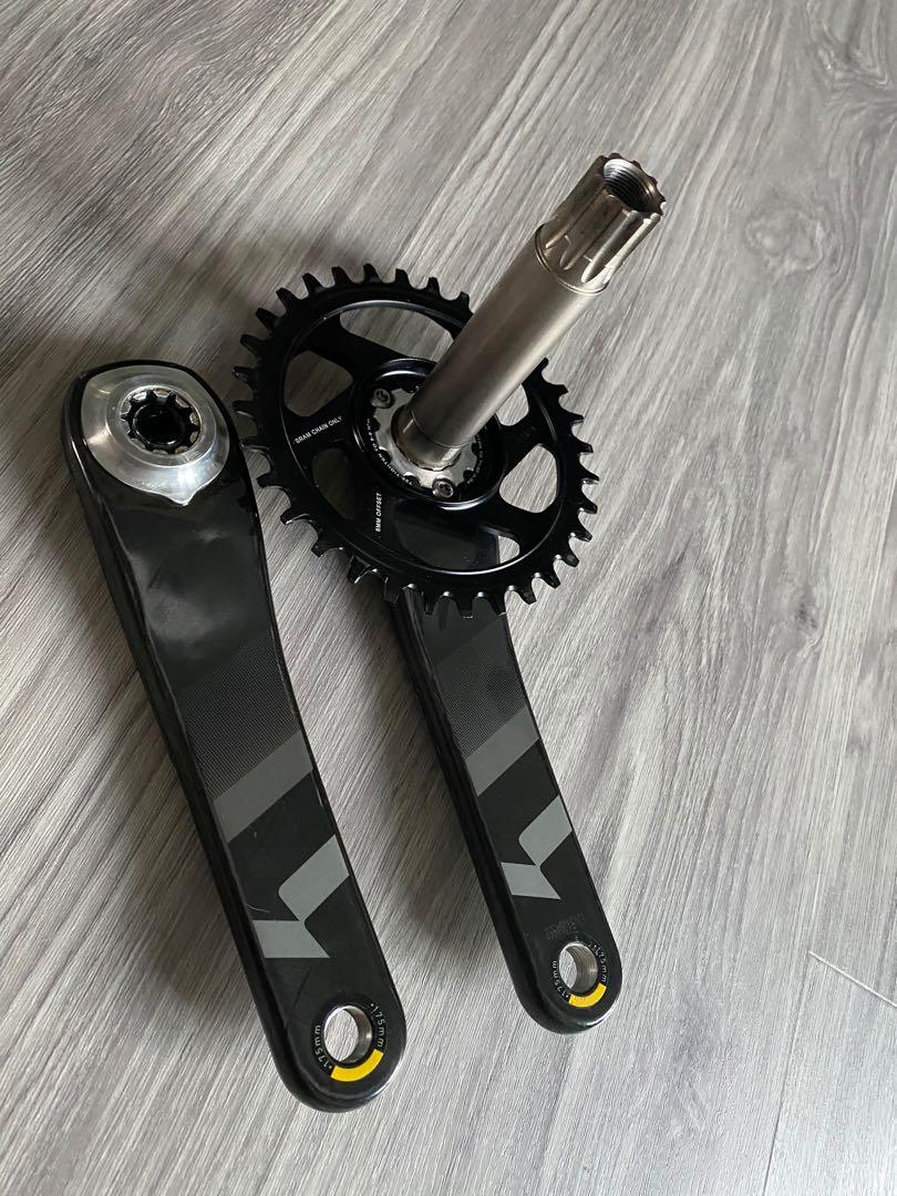 Sram XO Carbon Crank Set, Sports Equipment, Bicycles & Parts, Parts ...
