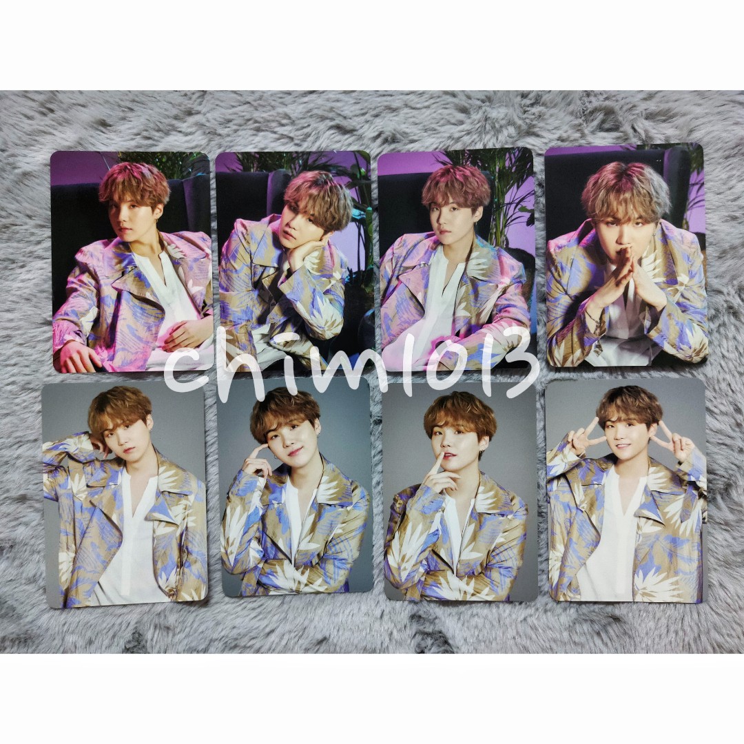 Suga mini photocard complete set, Hobbies & Toys, Collectibles ...