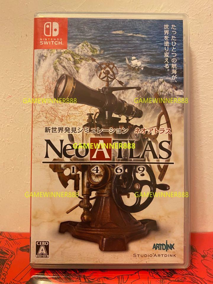 《今日快閃價》（中古二手）日版 Switch NS遊戲 新世界地圖1469 Neo Atlas 1469 中英日文版 （大航海時代 類型遊戲）, 電子遊戲, 電子遊戲, Nintendo 任 ...