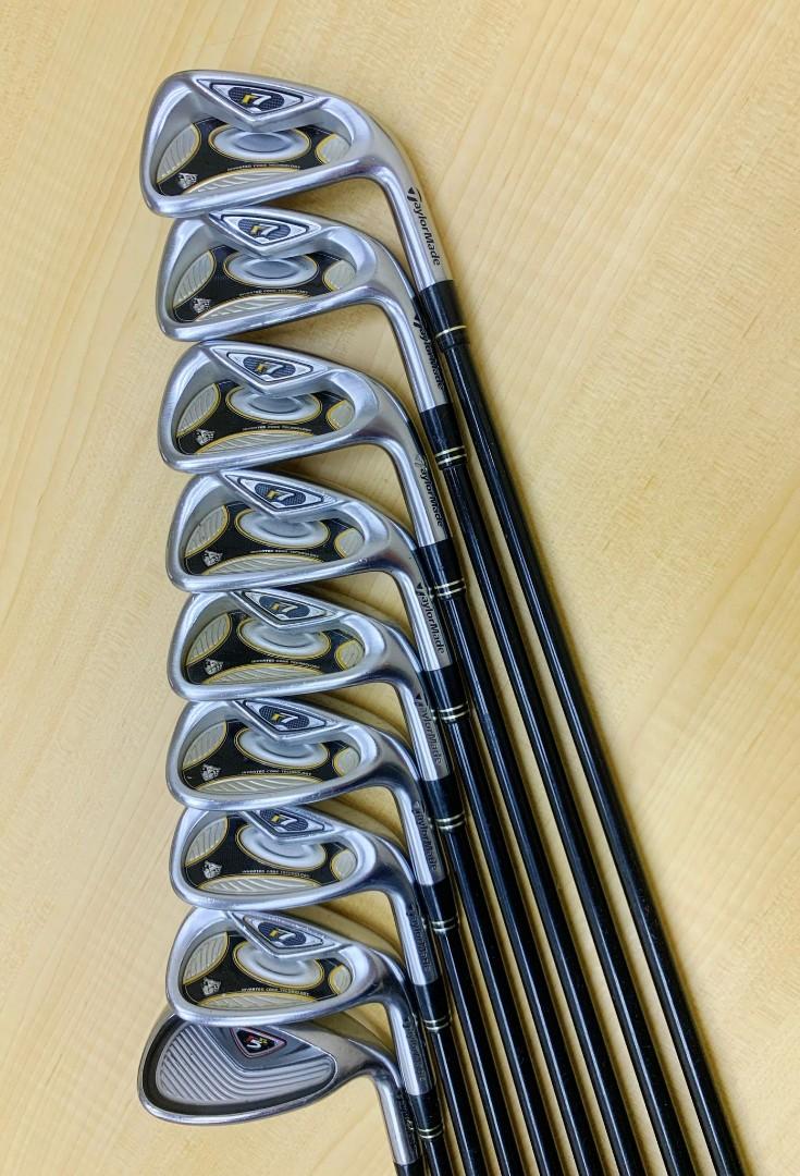 Taylor Made R7 Iron Set SW-3 iron total 9 irons Free Putter, Taylor ...