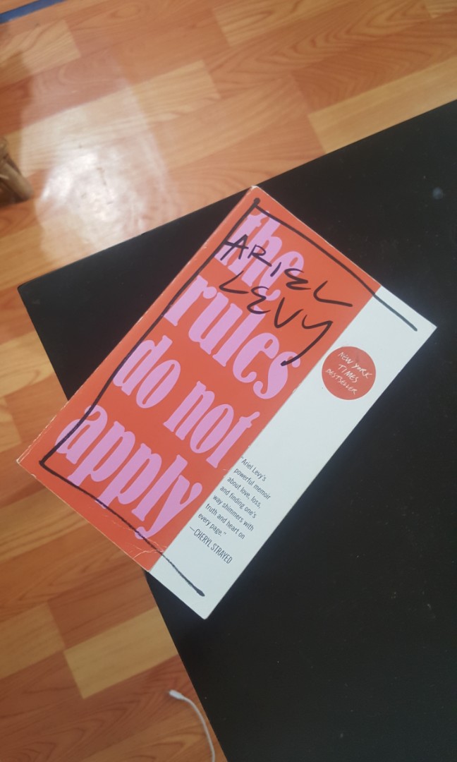 The Rules Do Not Apply by Ariel Levy, Hobbies & Toys, Books & Magazines ...