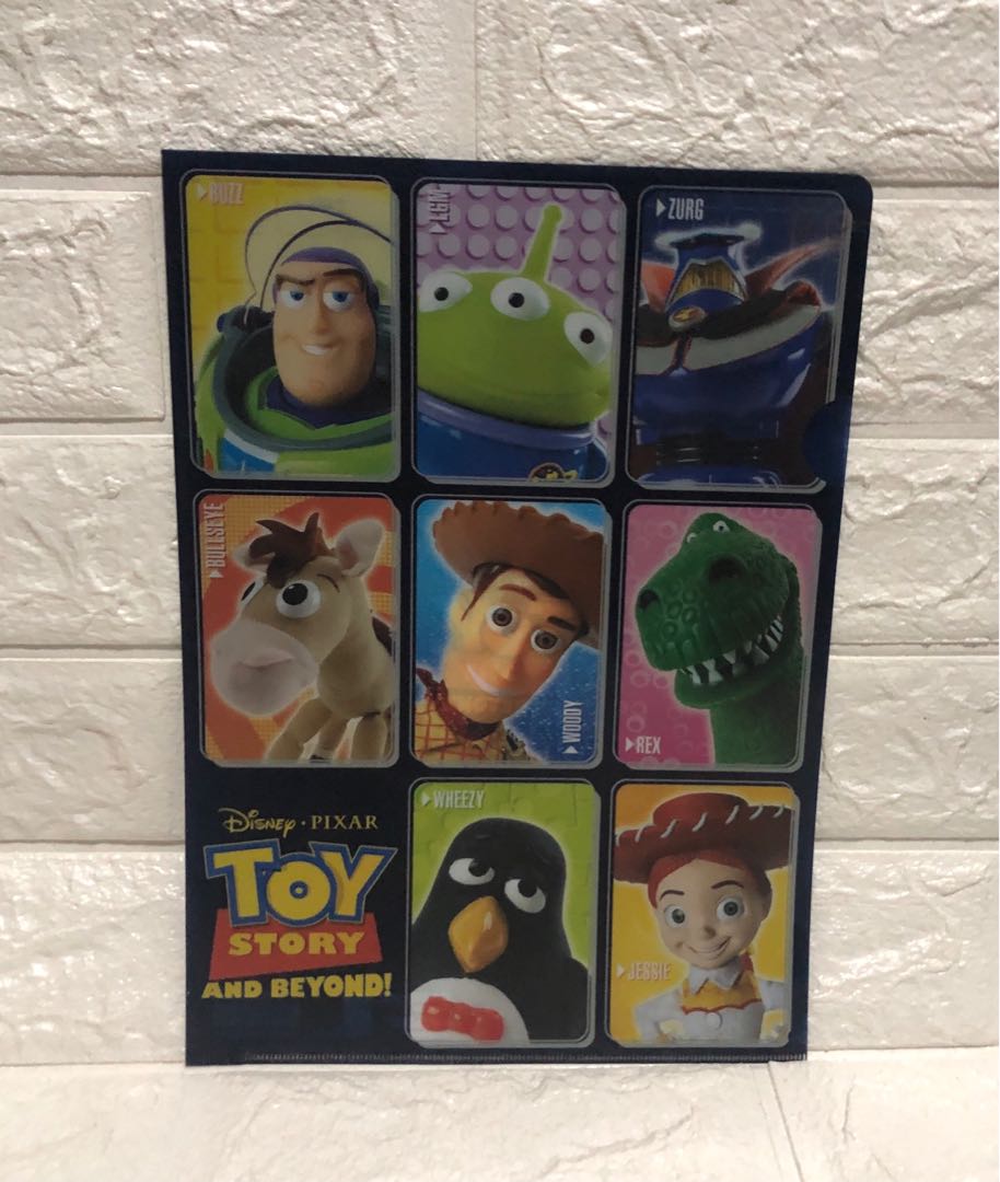 Toy Story FILE FOLDER, Hobbies & Toys, Stationary & Craft, Stationery ...