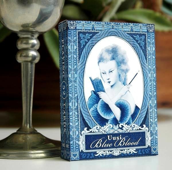 RARE UUSI Blue Blood Playing Cards, Hobbies & Toys, Toys & Games on ...