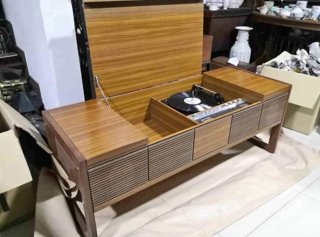Vintage British Radiogram, Furniture & Home Living, Furniture, Other ...