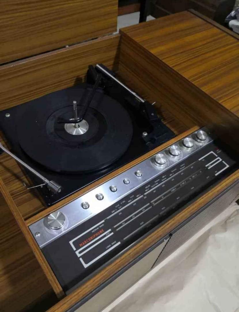 Vintage British Radiogram, Furniture & Home Living, Furniture, Other ...