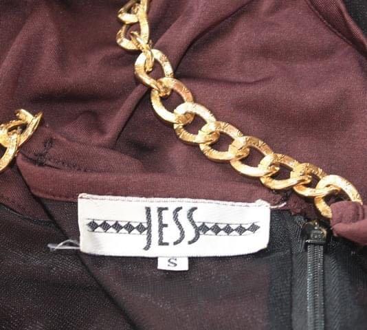 Vintage JESS Chain Link Straps Cami Slip Dress, Women's Fashion ...