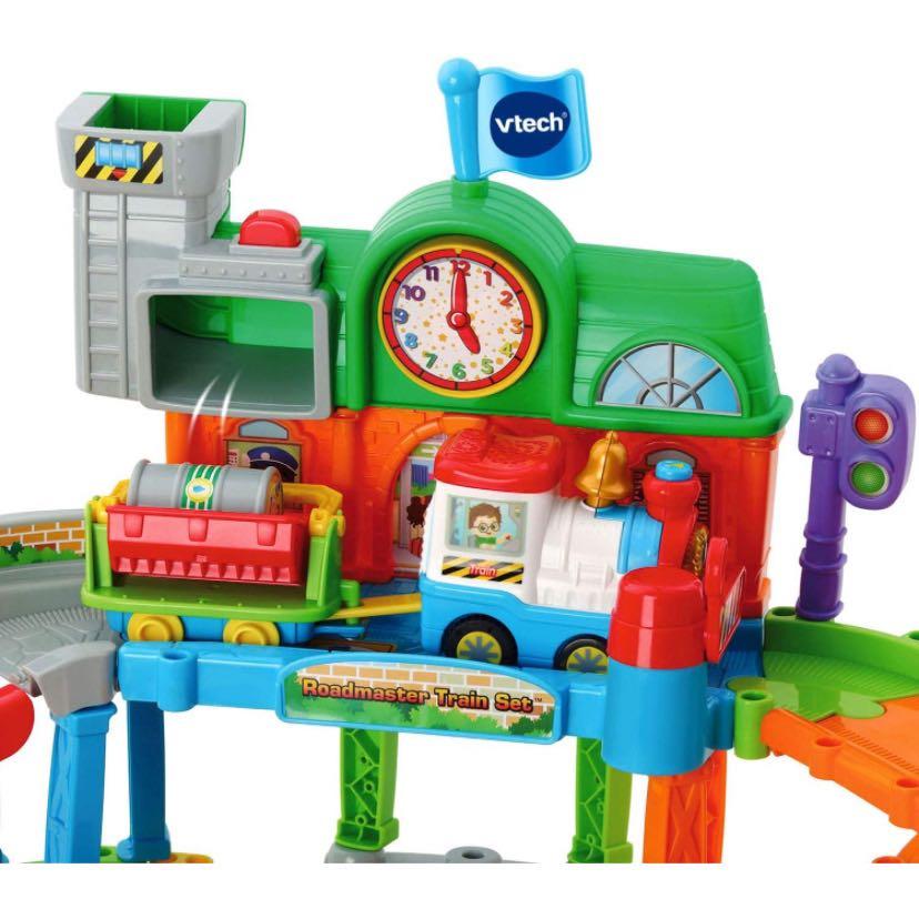 VTech Go! Go! Smart Wheels Roadmaster Train Set, Babies & Kids, Infant ...