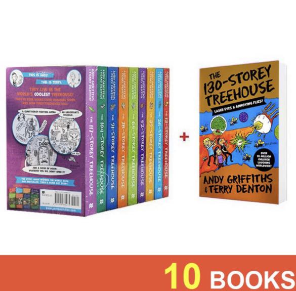 (Free delivery)10 books Storey Treehouse Collection , Hobbies & Toys ...