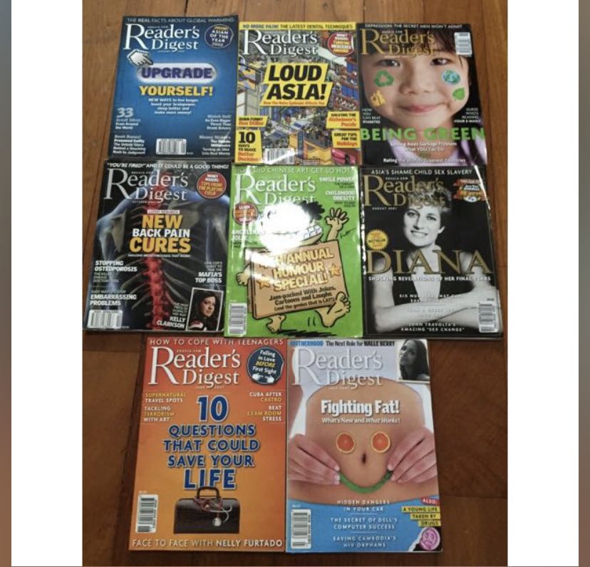 14 x Reader’s digest, Hobbies & Toys, Books & Magazines, Magazines on ...
