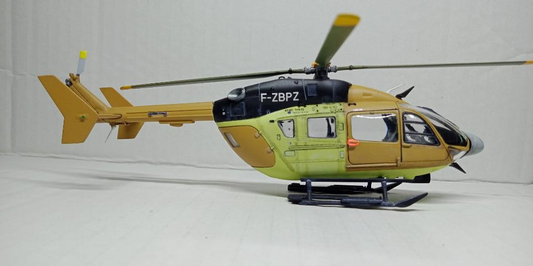 1/72 Airbus / Eurocopter EC145 HELICOPTER. BUILT AND PAINTED PLASTIC ...
