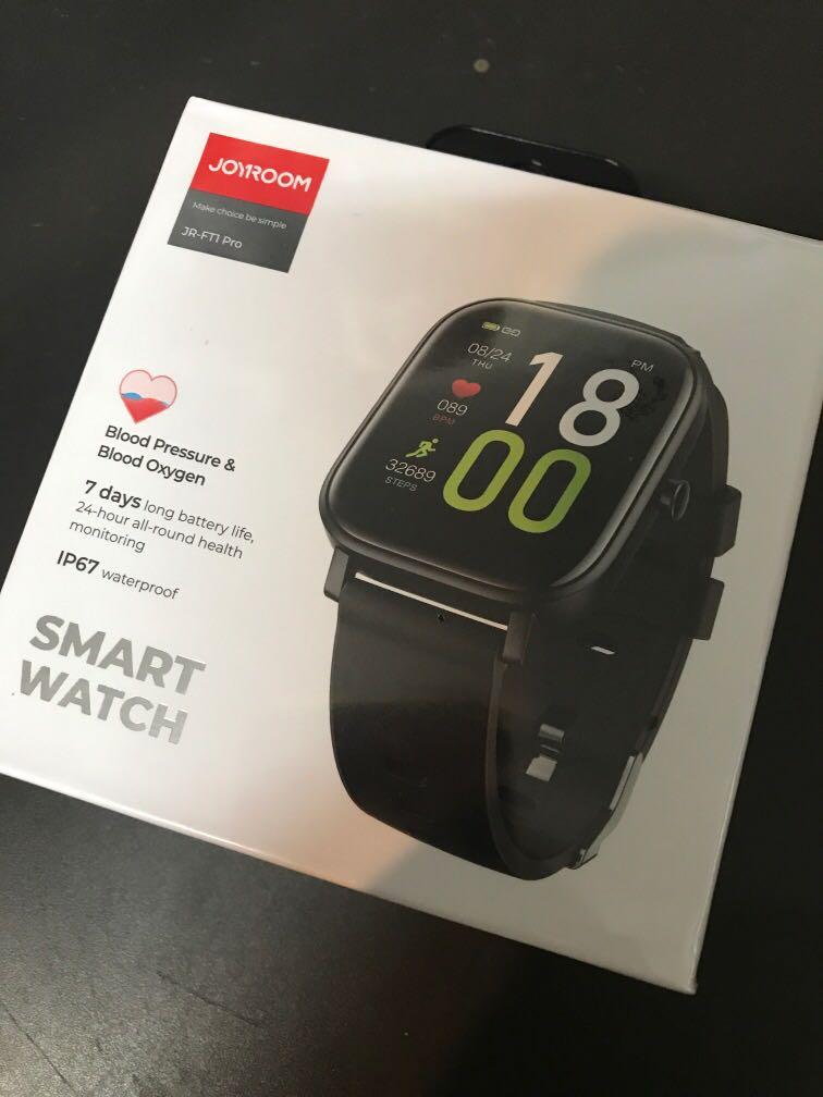尖沙咀店取令你更有信心！全新現貨！ Joyroom 機樂堂 輕觸式防水智能手錶 多功能 智能手錶 JR - FT1 Pro ...