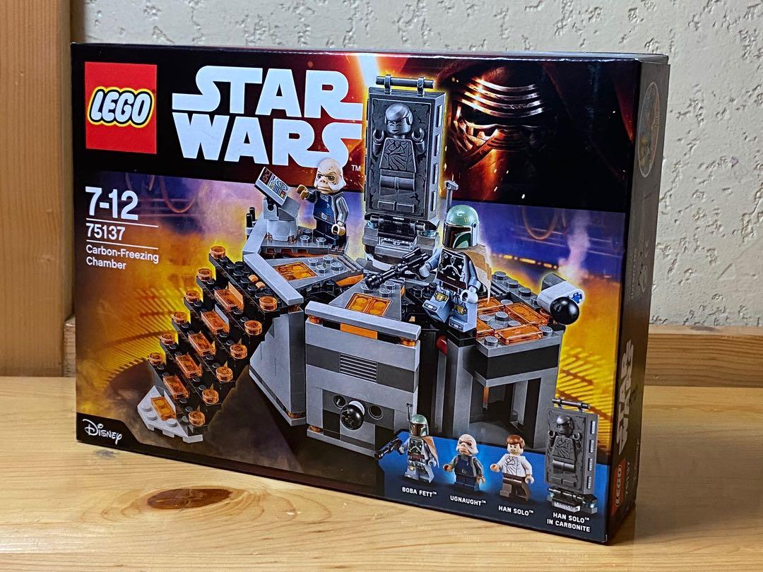 全新未開 LEGO Star Wars 75137 Carbon Freezing Chamber, 興趣及遊戲, 玩具 & 遊戲類 ...